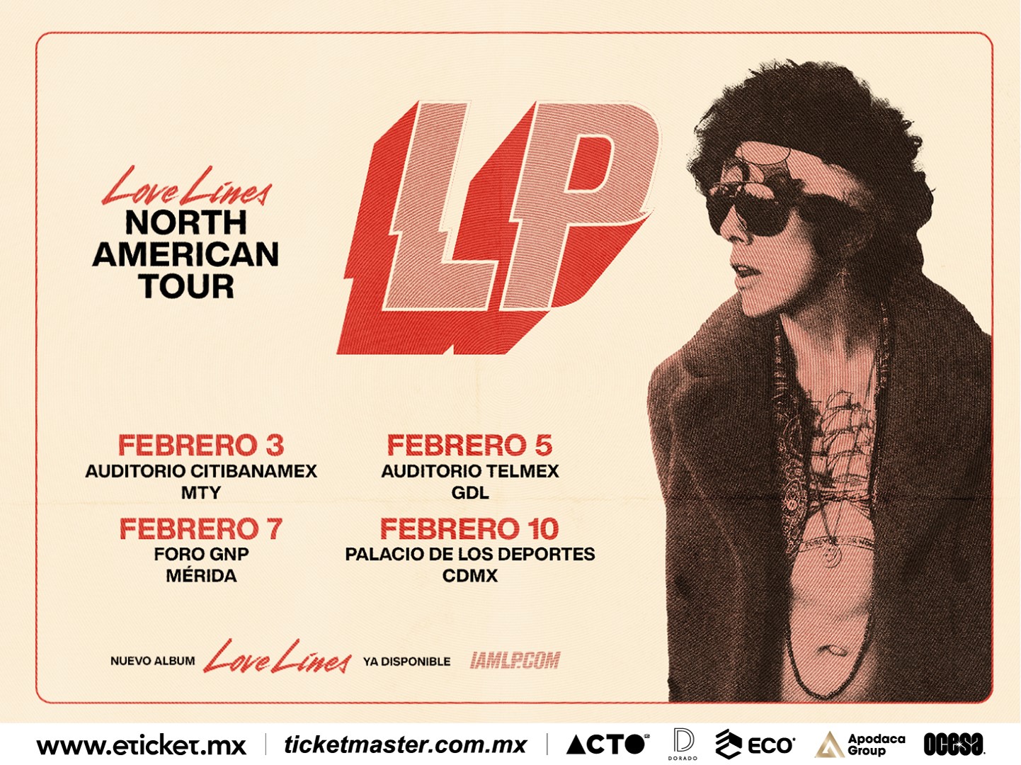 LP regresa a México con su nuevo álbum, "Love Lines" | Zona 3 ...